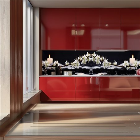 Glas Küchenrückwand 6 mm ESG Motive KRWM-0182