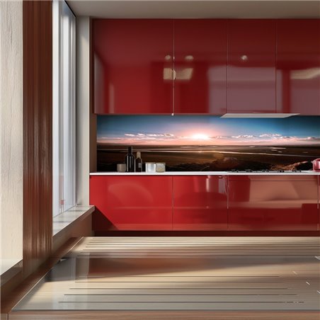 Glas Küchenrückwand 6 mm ESG Motive KRWM-0343