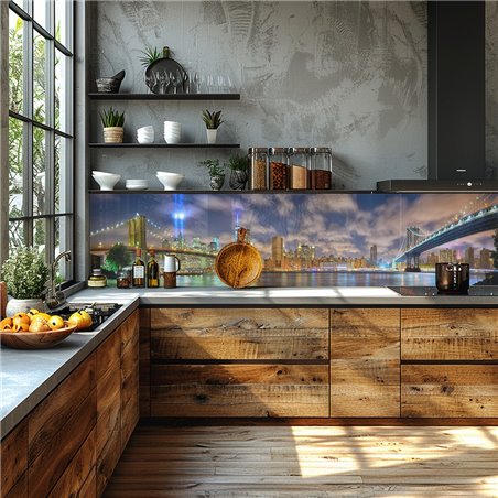 Glas Küchenrückwand 6 mm ESG Motive KRWM-0639