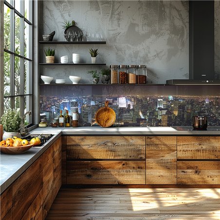 Glas Küchenrückwand 6 mm ESG Motive KRWM-0894